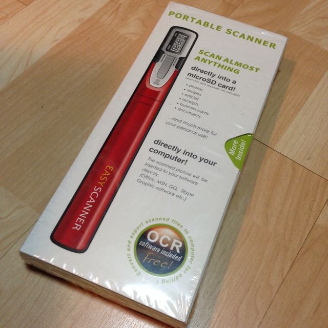 MagicScan Portable Scanner A4A (Black), Computers & Tech, Parts ...