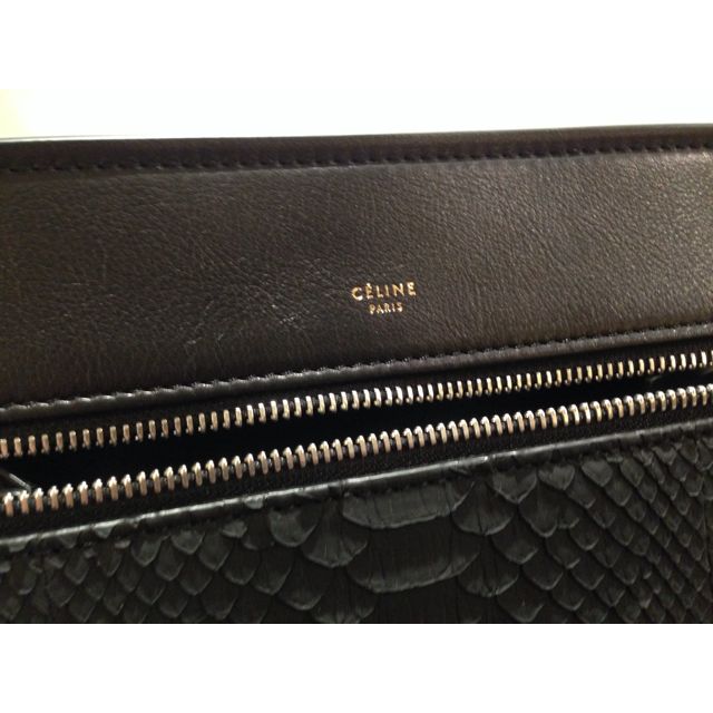 Celine Python Edge Bag, Luxury, Bags & Wallets on Carousell