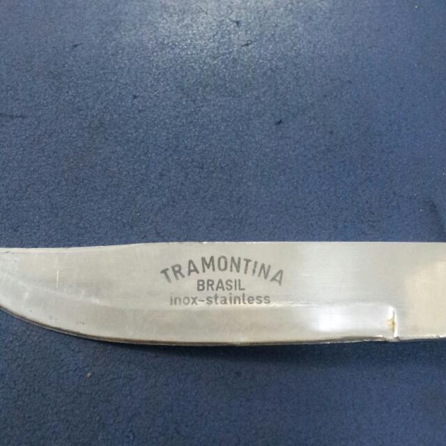TRAMONTINA BRASIL INOX-STAINLESS KNIVES, Furniture & Home Living ...