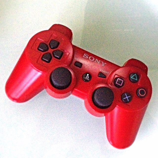 Original PS3 Dualshock Wireless Controller (Red), Hobbies & Toys, Toys ...