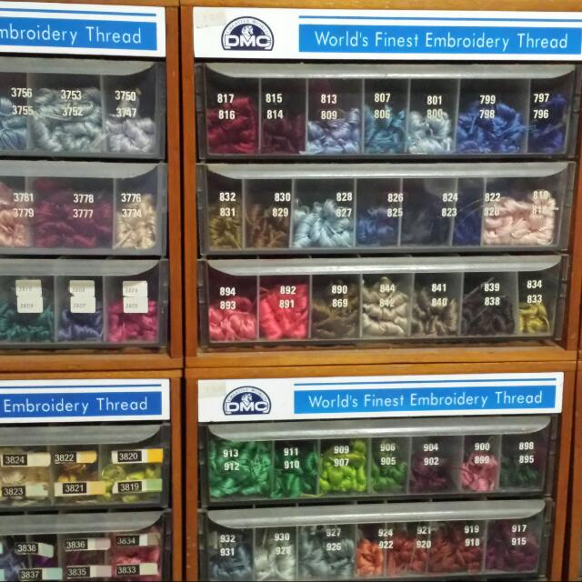 DMC Box With Strings, Hobbies & Toys, Stationery & Craft, Handmade ...