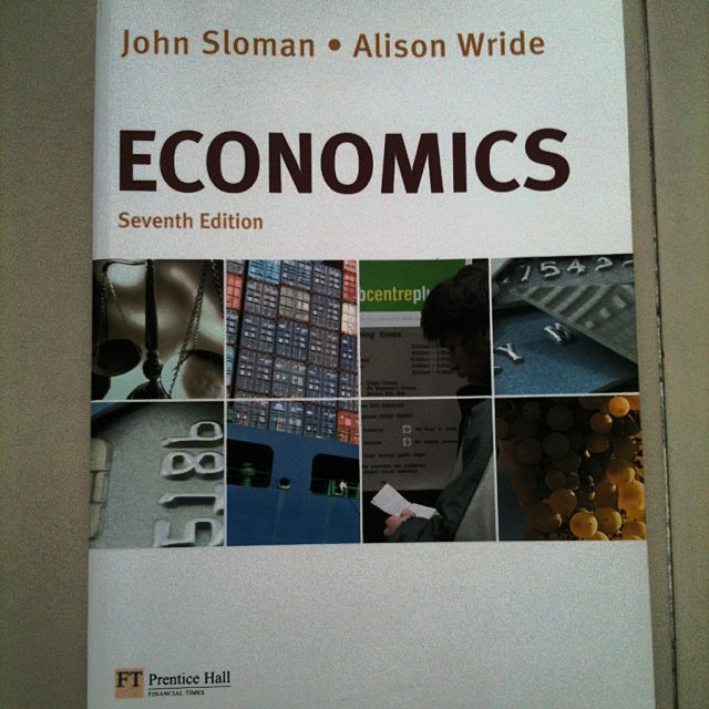 H2/H1 'A' Level Economics, 7th Ed, John Sloman & Alison Wride, Hobbies ...