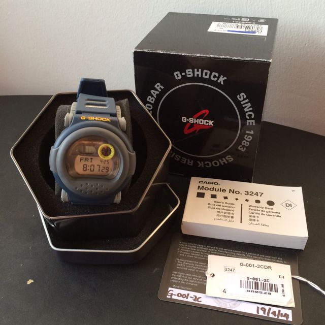 G Shock G001-2C 'Jason' Earth Colours, Computers & Tech, Parts ...