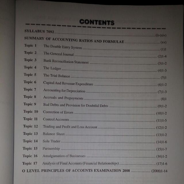 POA O Level Topical Questions, Hobbies & Toys, Books & Magazines ...