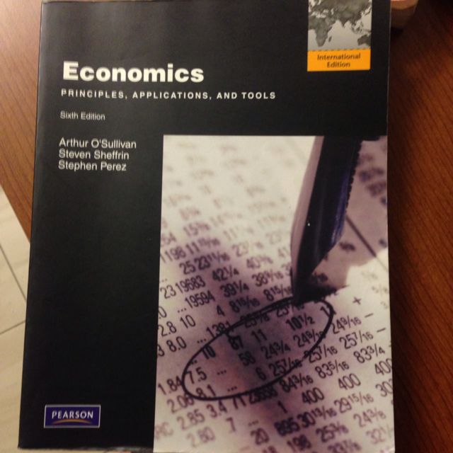 Economics: Principles, Applications, and Tools (6th Ed), Hobbies & Toys ...