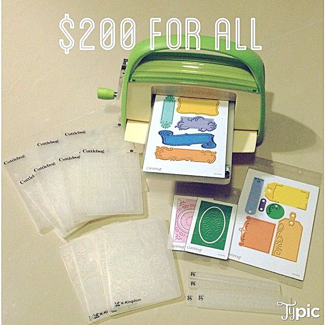 Cricut Cuttlebug V2, Hobbies & Toys, Stationery & Craft, Craft Supplies ...