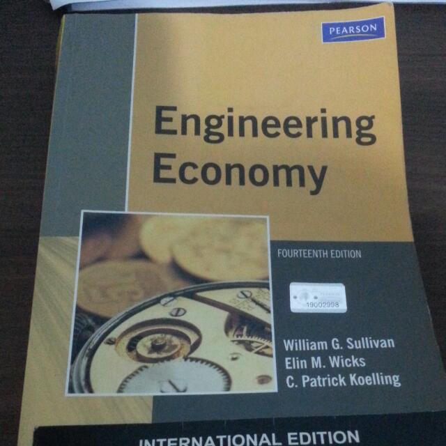 Textbook For Engineering Economy, Hobbies & Toys, Books & Magazines ...