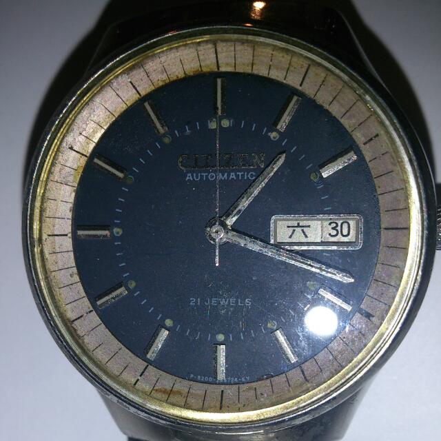 Vintage Citizen Automatic Watch With Day/date, Hobbies & Toys ...