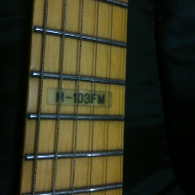 ESP LTD M-103FM Electric Guitar, Hobbies & Toys, Music & Media, Music ...