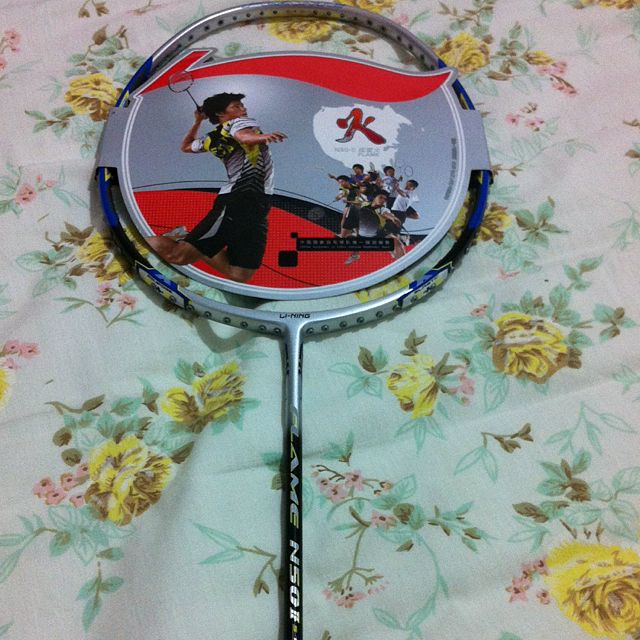 Li-Ning Badminton Racket (N50II Flame), Sports Equipment, Sports ...