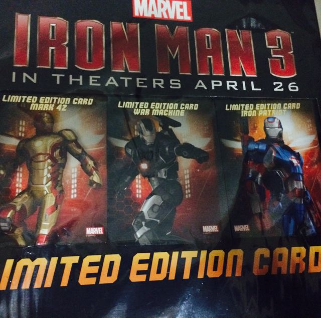 Iron Man Cards ( Limited Edition), Hobbies & Toys, Toys & Games on ...