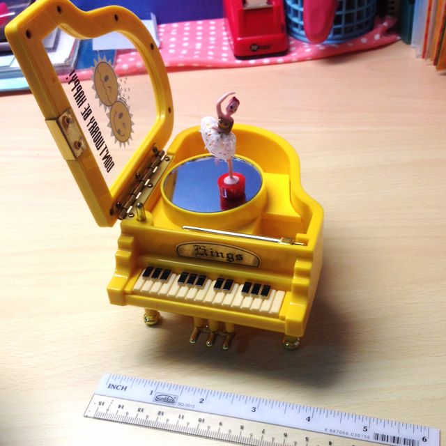 Winding Music Box, Furniture & Home Living, Home Decor, Clocks on Carousell