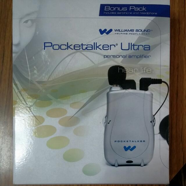Pocketalker Ultra - Personal Amplifier , Sports Equipment, Exercise ...