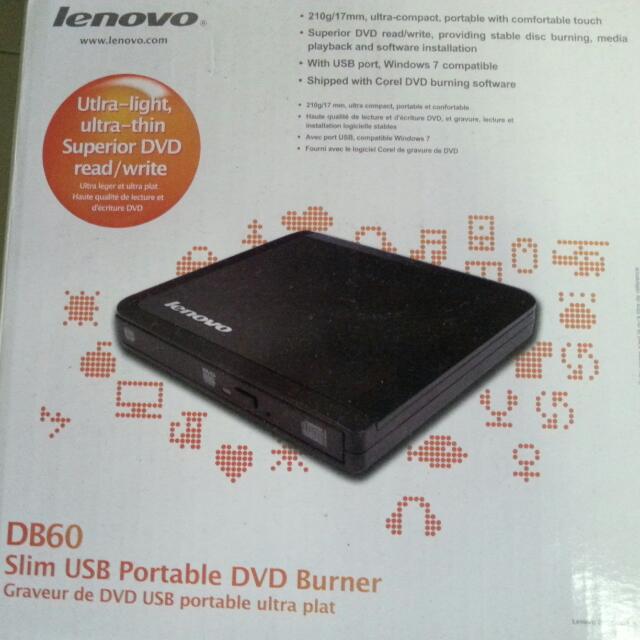 DB860 Slim USB Portable DVD Burner, Computers & Tech, Parts ...