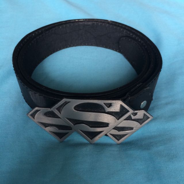 Superman Belt, Men's Fashion, Watches & Accessories, Belts on Carousell
