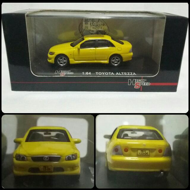 Toyota Altezza Scale 1:64, Hobbies & Toys, Toys & Games on Carousell