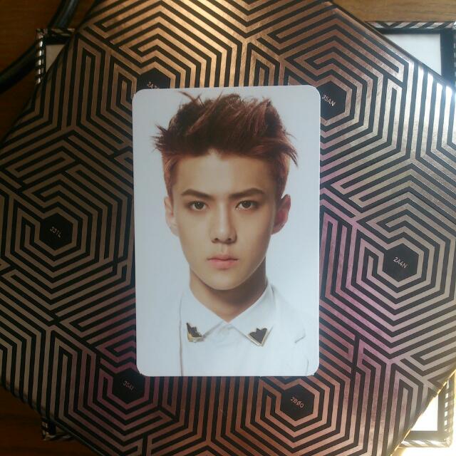 [Pending] EXO Overdose Official Sehun Photocard, Hobbies & Toys ...