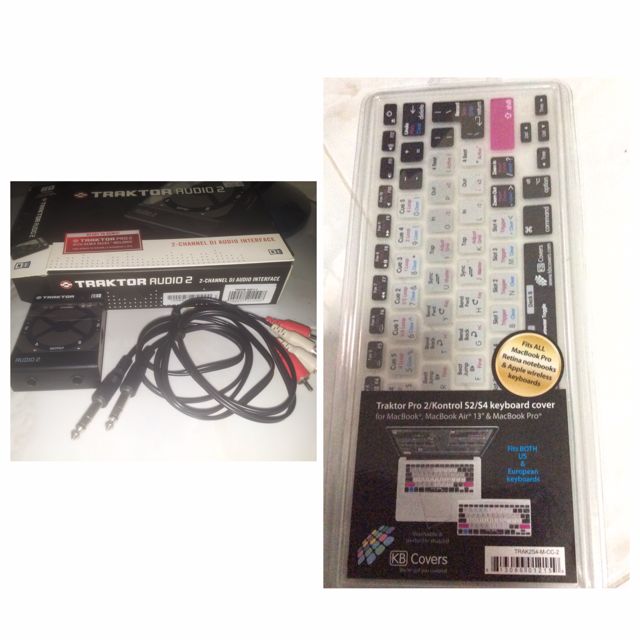 Traktor Audio2 Dj Interface Come With 2 Set 1/4 Inch Jack To RCA And ...
