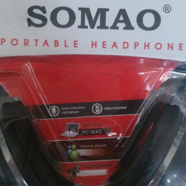 Somao Portable Headphones New, Computers & Tech, Parts & Accessories ...