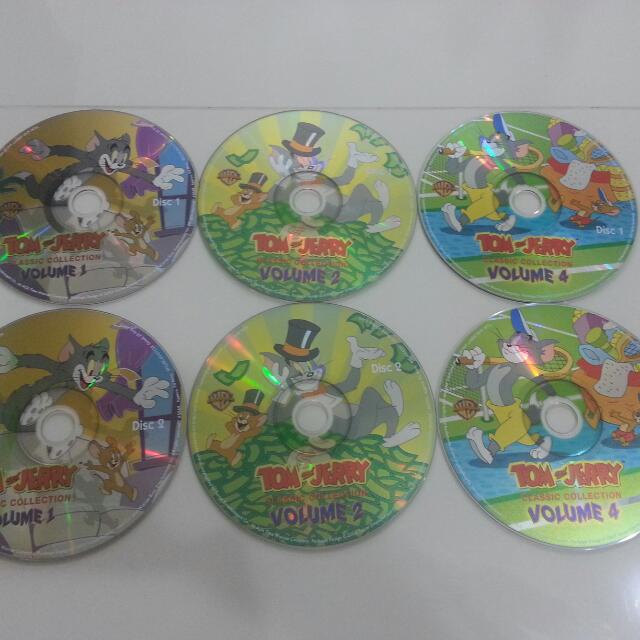 TOM & JERRY Cartoon VCD (Set of 6 Disc), Hobbies & Toys, Toys & Games ...