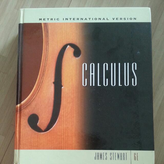 Calculus, James Stewart, 6th edition, Hobbies & Toys, Books & Magazines ...