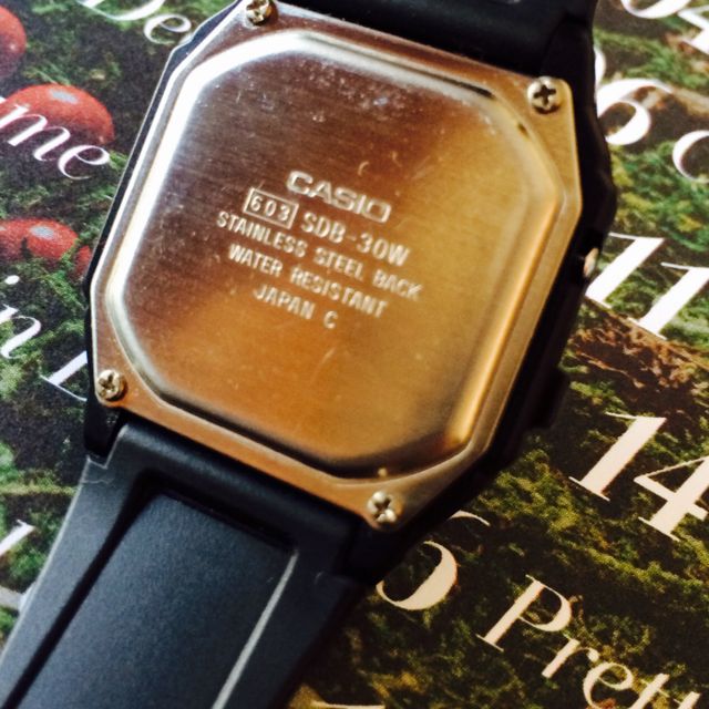 New 1980s Retro CASIO 30 Lap Memory SDB-30W watch Rare, Everything Else ...