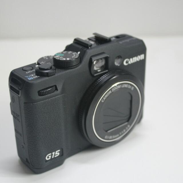 Canon G15 With Accessories, Photography, Cameras on Carousell