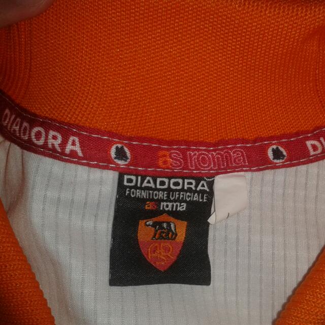 AUTHENTIC RARE 'AS ROMA' JERSEY, Men's Fashion, Tops & Sets, Formal ...