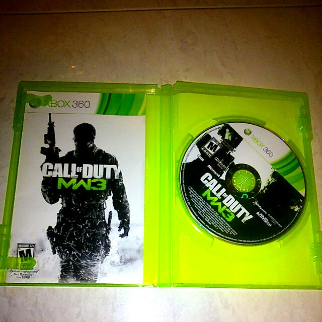 Call Of Duty Modern Warfare 3:MW3 Xbox 360, Hobbies & Toys, Toys ...