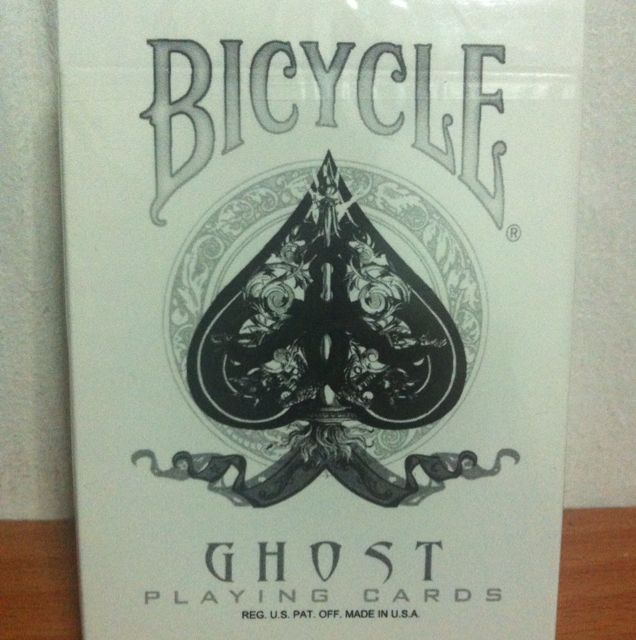 Bicycle White Ghost Deck Playing Cards Decks Card, Hobbies & Toys, Toys & Games on Carousell