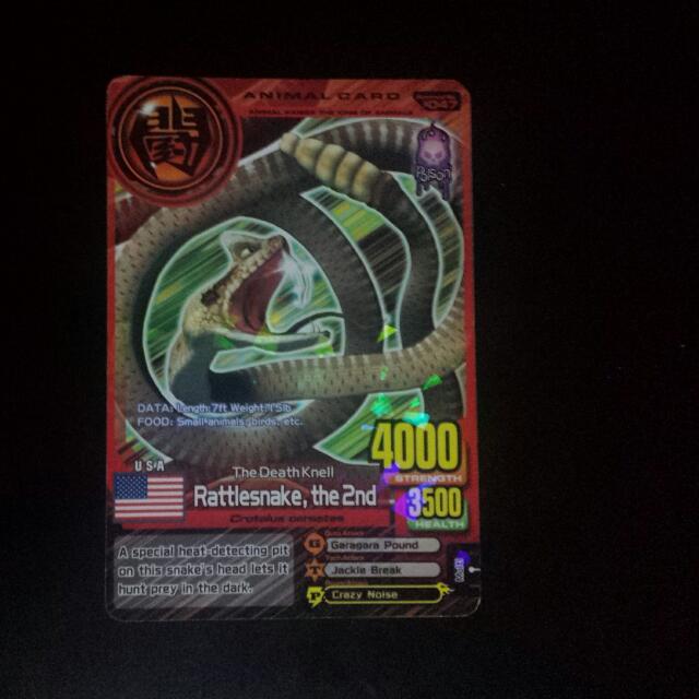 Animal Kaiser Ver. 2 Card (Authentic/Real), Hobbies & Toys, Toys ...