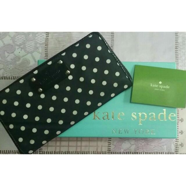 Kate Spade Spot Dot Neda Wallet, Women's Fashion, Bags & Wallets ...