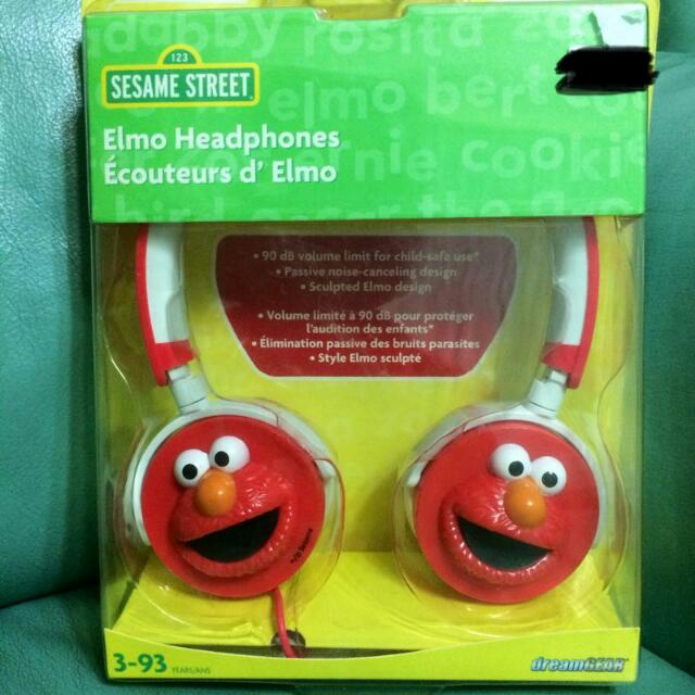Sesame Street Elmo Headphone, Computers & Tech, Parts & Accessories ...
