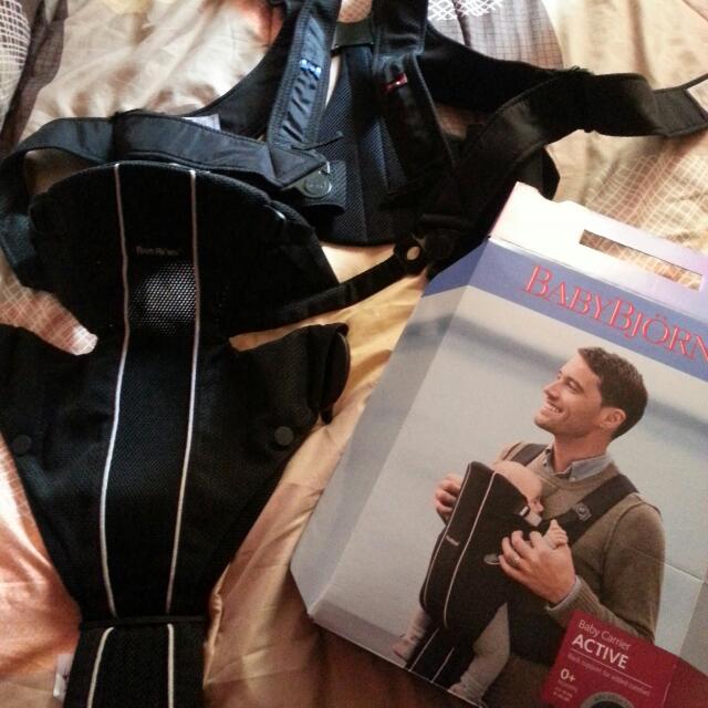 BABYBJORN ACTIVE CARRIER, Babies & Kids, Going Out, Carriers & Slings ...