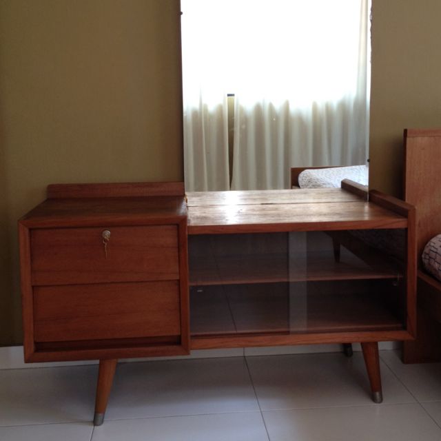 Dressing Table With Pencil Leg, Solid Wood, Furniture & Home Living ...