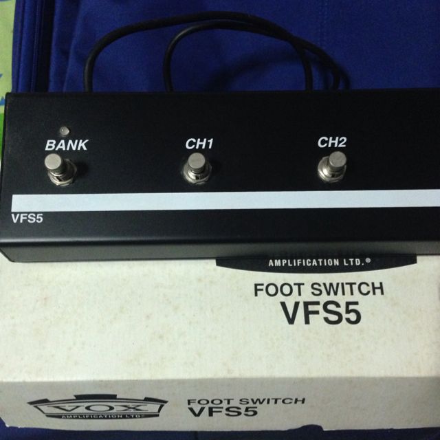 NOS Vox VFS5 Footswitch, Hobbies & Toys, Music & Media, Music ...