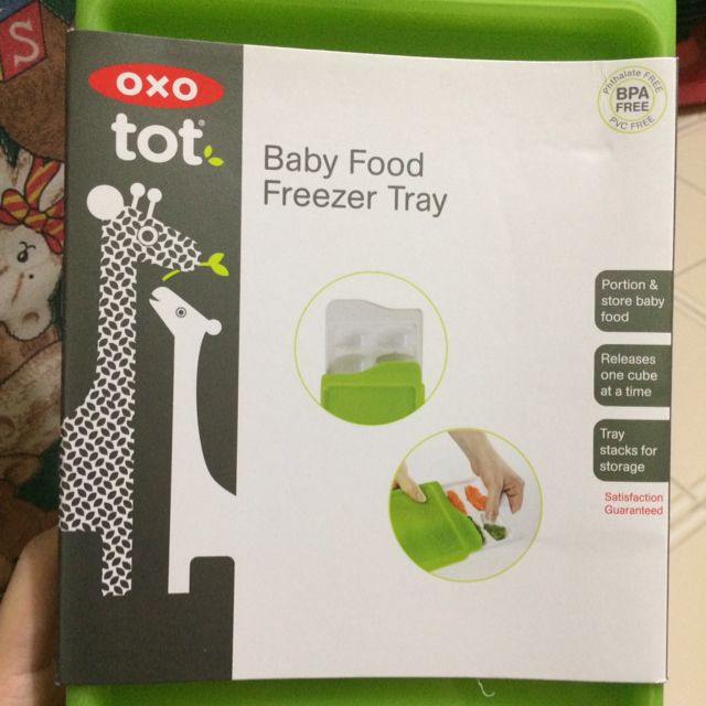 OXO Baby Food Freezer Tray, Babies & Kids, Nursing & Feeding, Weaning ...