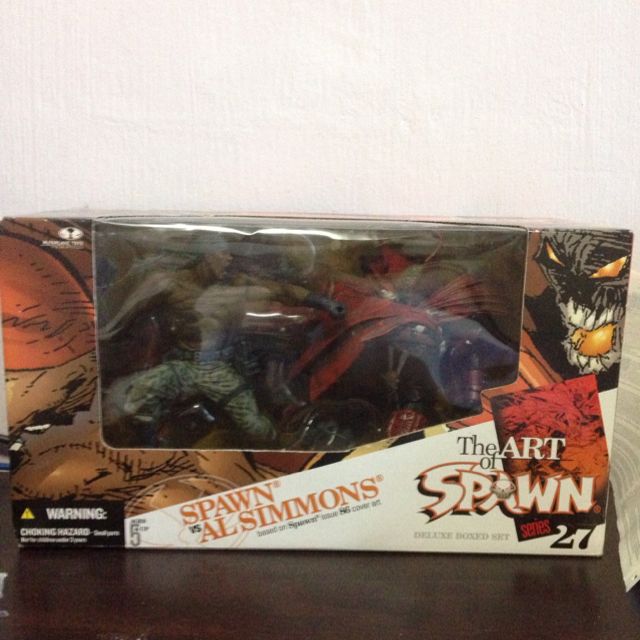 Spawn VS Al Simmons, Hobbies & Toys, Toys & Games on Carousell