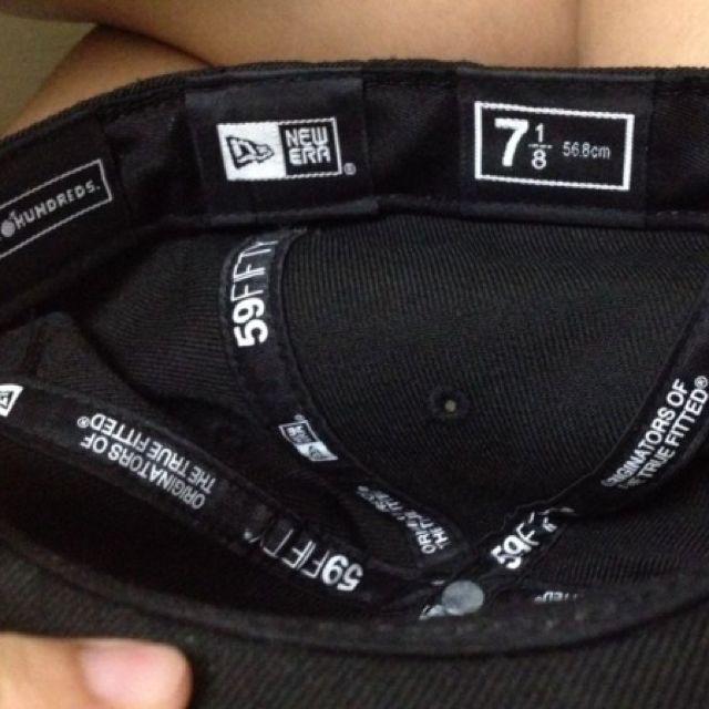 The Hundreds X New Era Adam Bomb Fitted Cap, Men's Fashion, Watches ...