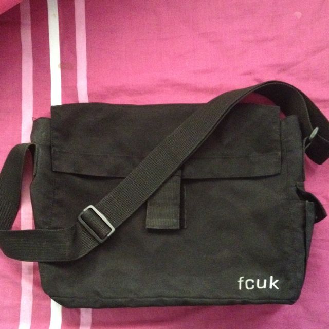 FCUK Sling Bag, Men's Fashion, Bags, Sling Bags on Carousell