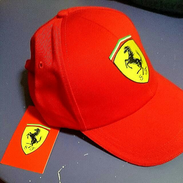 Ferrari F1 Official Cap, Men's Fashion, Watches & Accessories, Caps ...