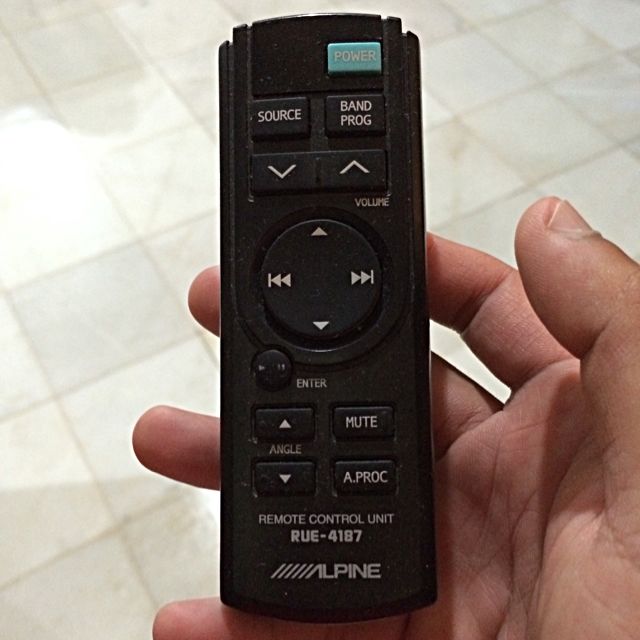 Alpine Remote Control, Auto Accessories on Carousell