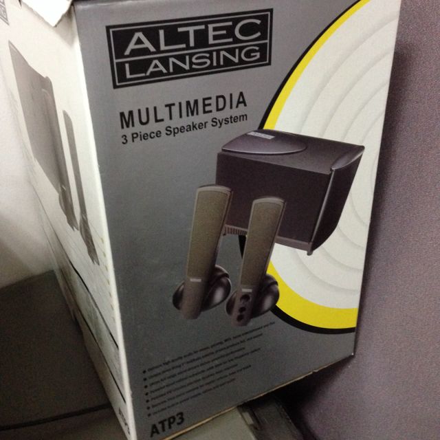 ALTEC Lansing ATP3 - New, Computers & Tech, Parts & Accessories ...