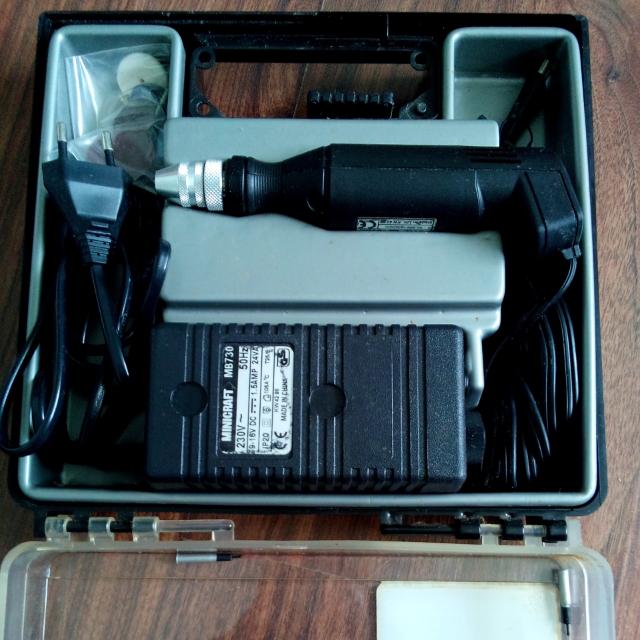 Minicraft MB730 Rotary Tool Kit Set Made In UK, Furniture & Home Living ...