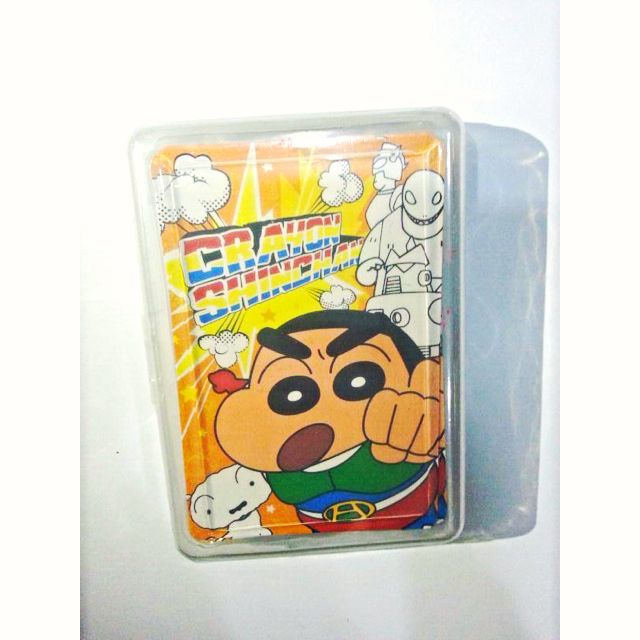 Original Shin Chan Poker Cards, Hobbies & Toys, Toys & Games on Carousell