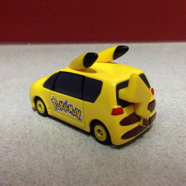 Tomy Pikachu Car - Pokemon, Hobbies & Toys, Toys & Games on Carousell