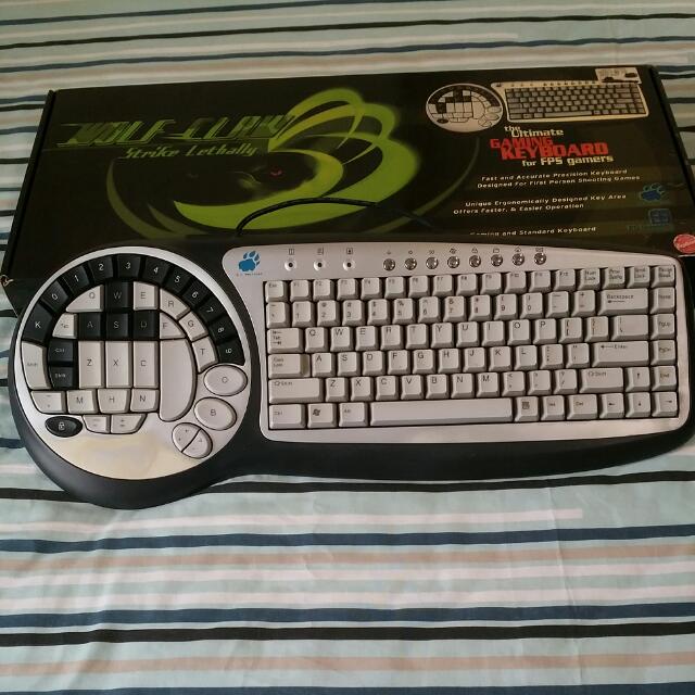 Wolf Claw Gaming Keyboard on Carousell
