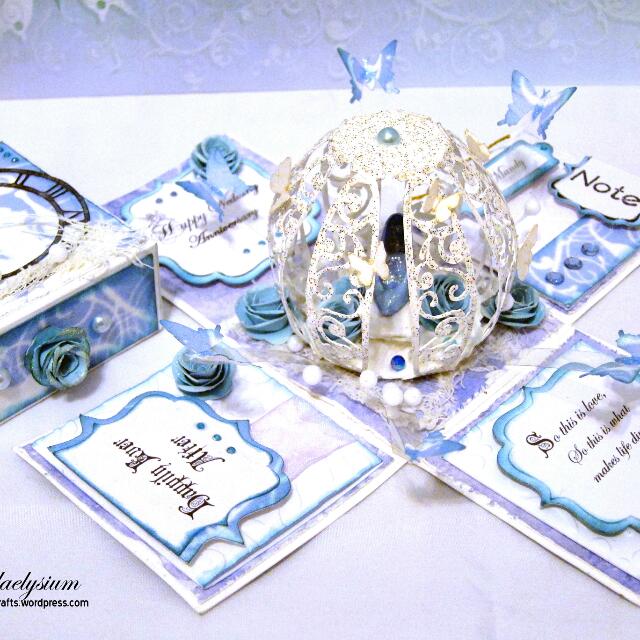 Sample - Explosion Box, Hobbies & Toys, Stationery & Craft, Craft ...