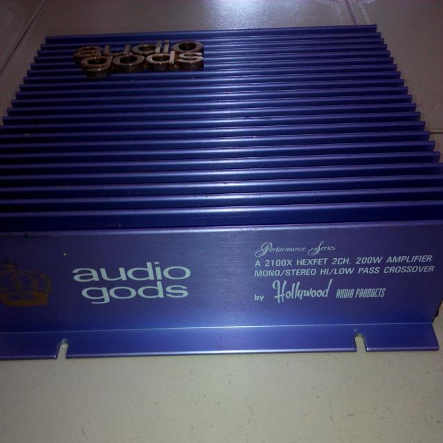 Amplifier BRAND (audio gods) By HOLLYWOOD audio Products, Cars on Carousell