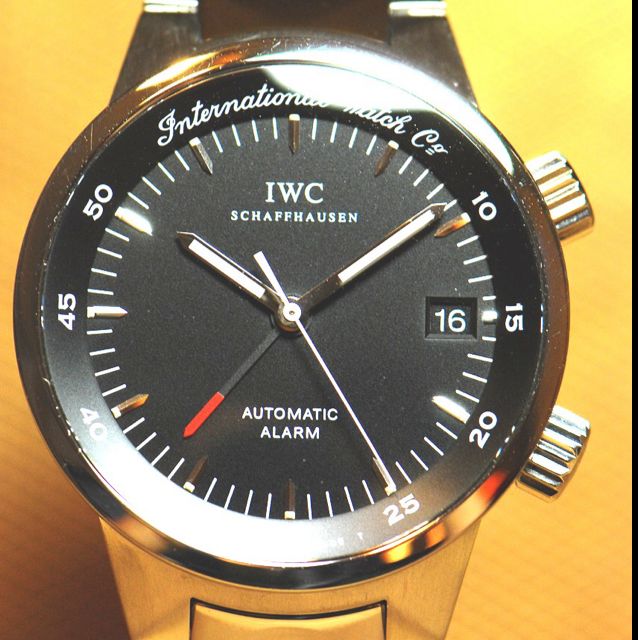 IWC GST ALARM AUTOMATIC REF 3537-002 (Mint), Luxury, Watches on Carousell